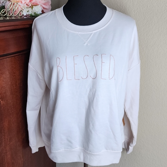 Rae Dunn | Sweaters | Nwt Rae Dunn Blessed Sweater | Poshmark